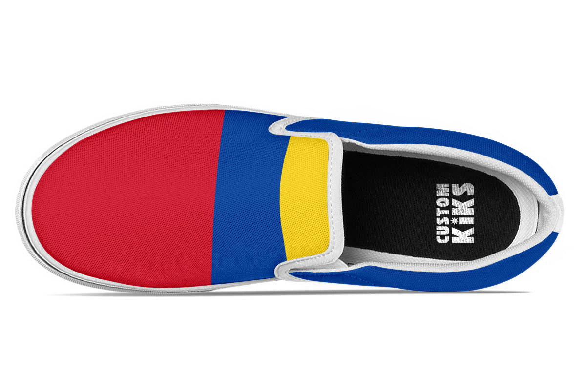 Colombia Slip On Shoes - Casual Flat Sneakers