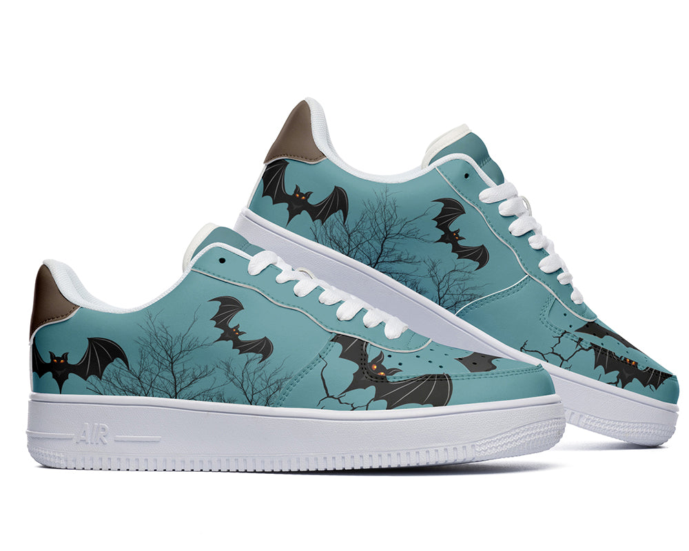 Sneakers with Black Bat Design: Unique, Edgy & Spooky Style ...