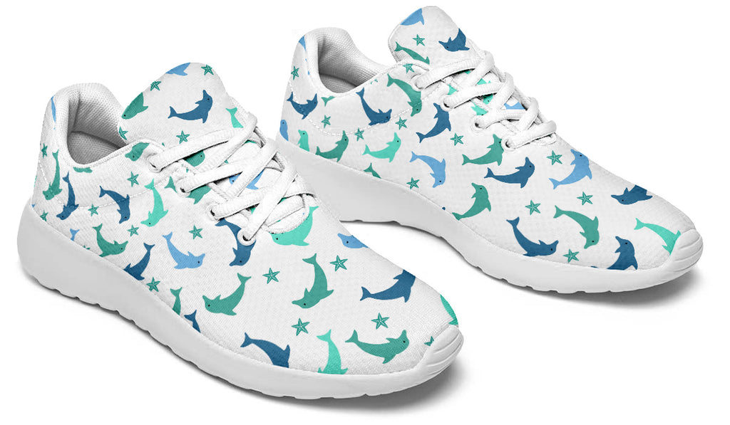 Dolphin Sneakers - Sports Running Shoes – CustomKiks.com