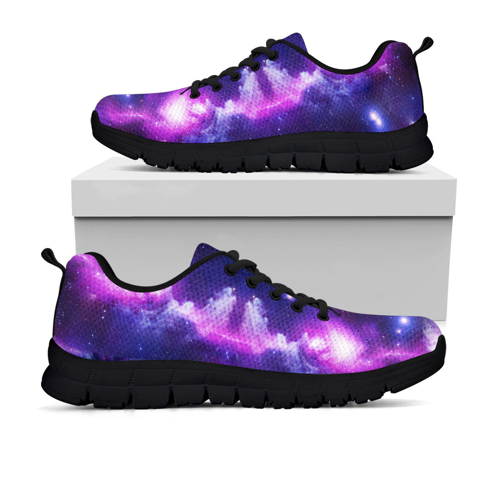 Galaxy Design Running Shoes - Milkyway Print Sneakers – CustomKiks.com
