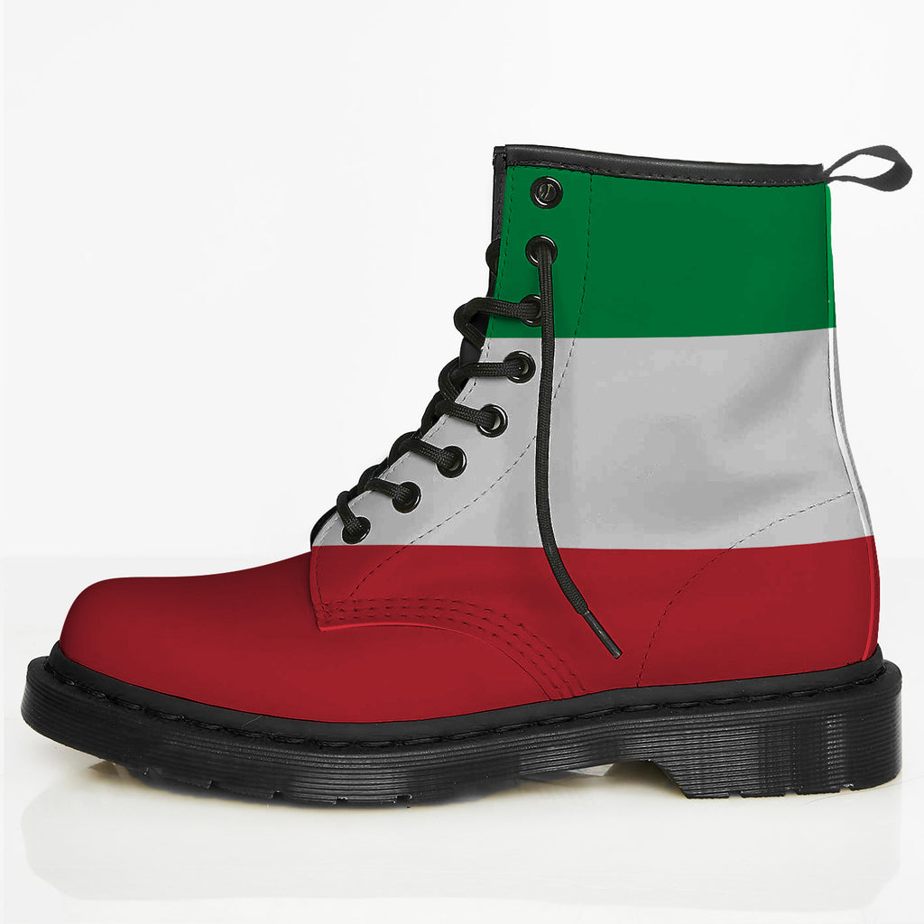 Italy Boots - Vegan Leather Boots – CustomKiks.com