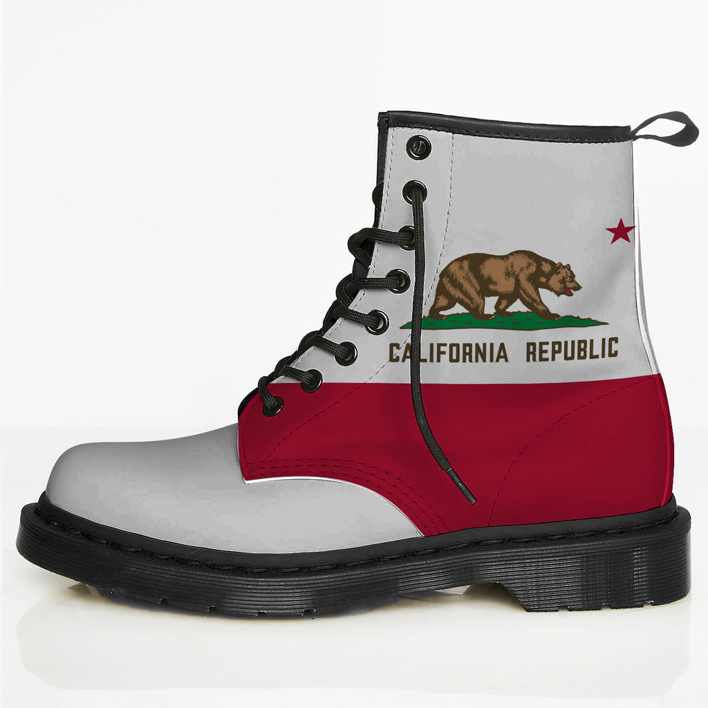 California Boots - Vegan Leather Boots – CustomKiks.com