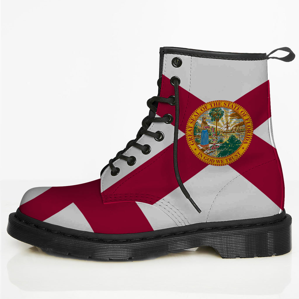 Florida Boots - Vegan Leather Boots – CustomKiks.com