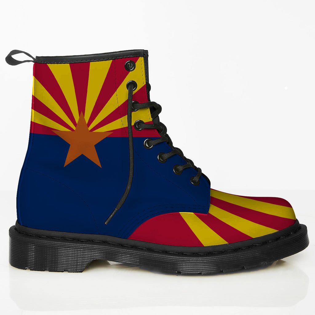Arizona Boots - Vegan Leather Boots – CustomKiks.com