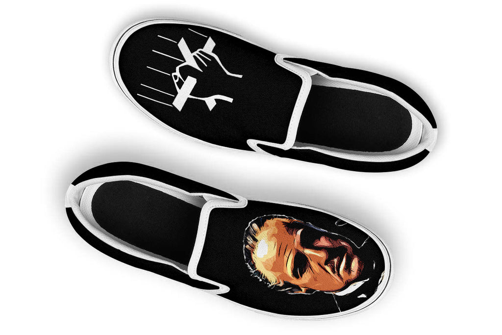 The Godfather Slip On Shoes - The Godfather Casual Flat Slip On ...