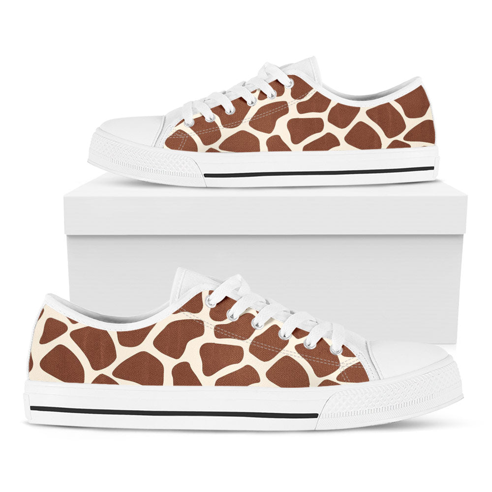 Giraffe Pattern Shoes - Animal Print Casual Sneakers – CustomKiks.com