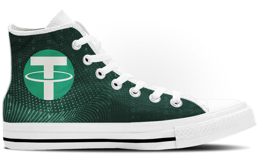 Tether High Top Shoes - Custom Canvas Sneakers